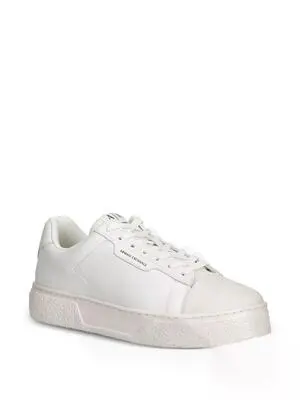 Armani Exchange Low-top Leather Sneakers