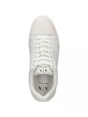 Armani Exchange Low-top Leather Sneakers