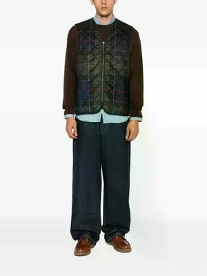 Barbour Quilted Tartan Waistcoat