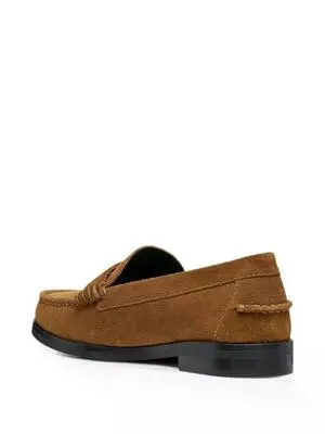 Geox Suede Penny-slot Loafers