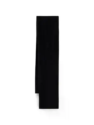 Armani Exchange Logo-tag Scarf - Black