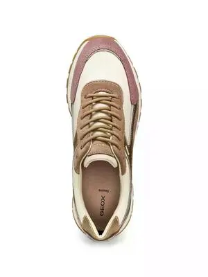 Geox Desya Abx Panelled Lace-up Sneakers