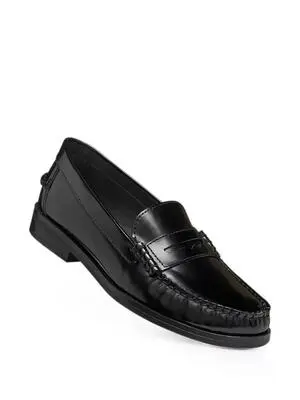 Geox Polished Finish Penny Loafers