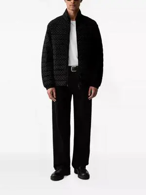 Armani Exchange Logo-print Quilted Jacket