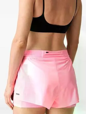 EA7 Layered Logo-print Shorts