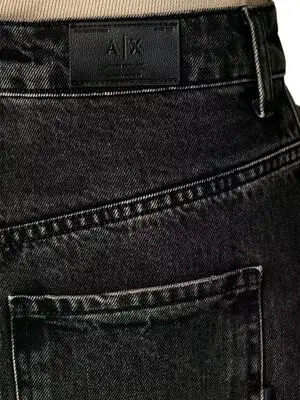 Armani Exchange Faded-effect Jeans