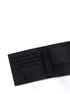 Armani Exchange Logo-plaque Pebbled Wallet