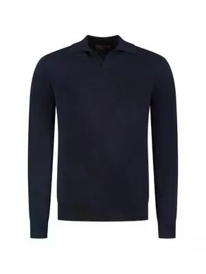 DORIANI CASHMERE Long-sleeve Cashmere Sweater - Blue