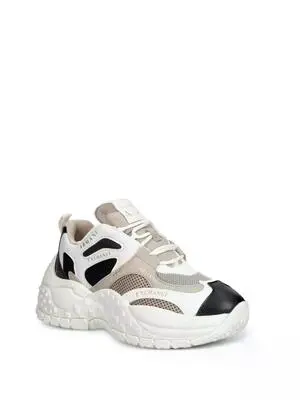 Armani Exchange Panelled Logo Detail Sneakers