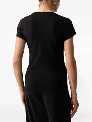 Armani Exchange Rhinestone-logo T-shirt