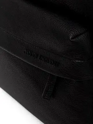 Armani Exchange Logo-plaque Pebbled Backpack