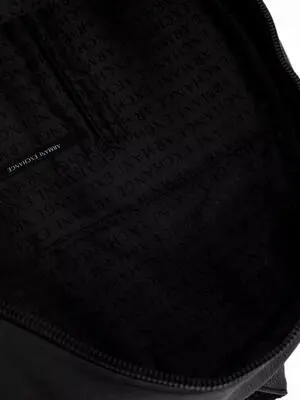 Armani Exchange Logo-plaque Pebbled Backpack