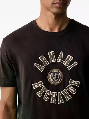 Armani Exchange Logo-patch T-shirt