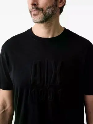 Armani Exchange Logo-embossed Cotton T-shirt