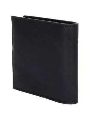 Armani Exchange Logo-patch Bifold Wallet - Black