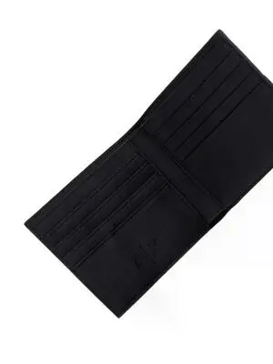 Armani Exchange Logo-patch Bifold Wallet