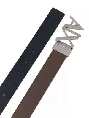 Armani Exchange Logo-plaque Reversible Belt