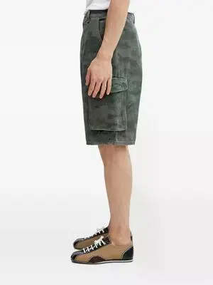 DAILY PAPER Camouflage-print Cargo Shorts