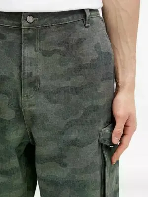 DAILY PAPER Camouflage-print Cargo Shorts