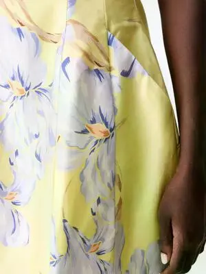 Bardot Karoline Floral-print Strapless Mini Dress