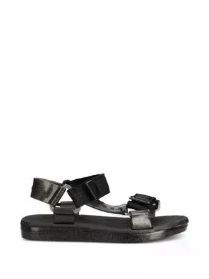 Melissa Papete + Rider Good Times Ad Glitter-effect Touch-strap Sandals