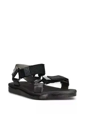 Melissa Papete + Rider Good Times Ad Glitter-effect Touch-strap Sandals