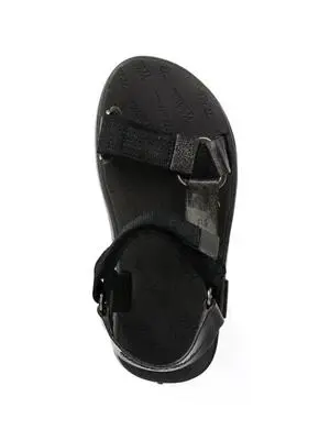 Melissa Papete + Rider Good Times Ad Glitter-effect Touch-strap Sandals
