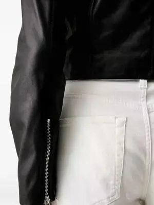 Armani Exchange Zip-fastening Leather Jacket