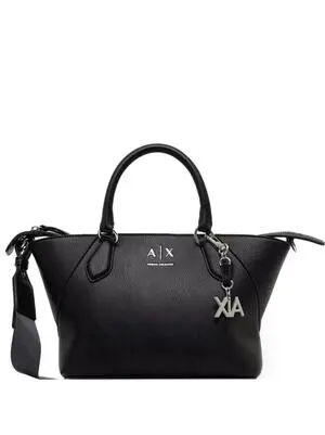 Armani Exchange Logo-detail Cross Body Bag - Black