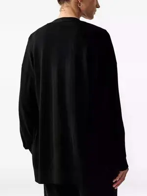Armani Exchange V-neck Logo-embroidered Cardigan