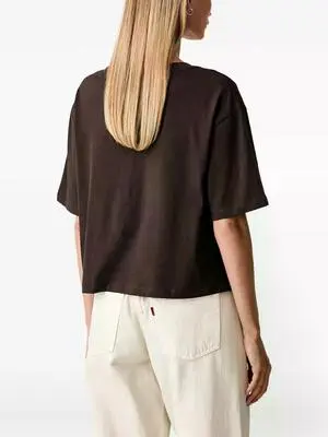Armani Exchange Sequin-logo T-shirt