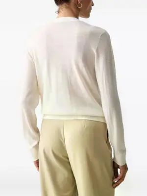 Armani Exchange Logo-embroidered Crew-neck Sweater