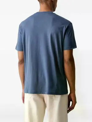 Armani Exchange Logo-embroidered T-shirt