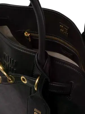 Miu Miu Adventure Logo-embossed Buckled Shoulder Bag