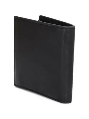 Armani Exchange Logo-print Bifold Wallet - Black