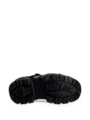 NEW ROCK Logo-plaque Platform Sneakers
