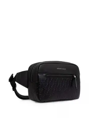 Armani Exchange Logo-embossed Belt Bag