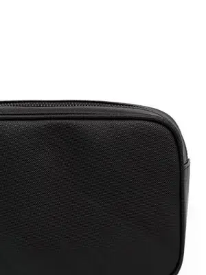 Armani Exchange Logo-patch Zip-around Wash Bag
