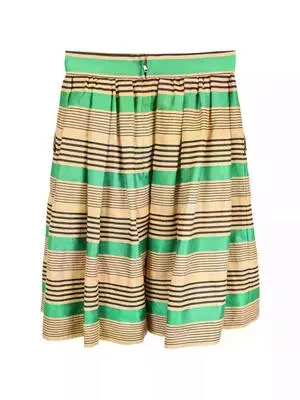 Dolce & Gabbana Striped Mini Skirt