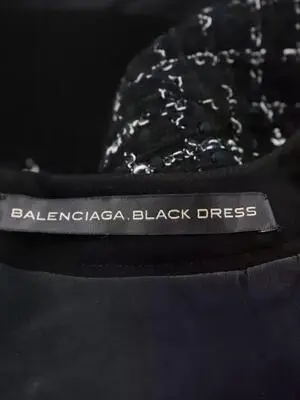 Balenciaga Tweed Shift Dress