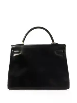 Hermès 32 Kelly Two-way Handbag - Black