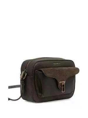 COCCINELLE Suede-flap Cross-body Bag