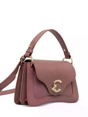 COCCINELLE Logo-plaque Leather Crossbody Bag