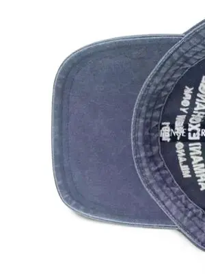 Armani Exchange Logo-embroidered Baseball Cap
