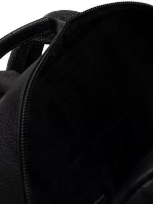 Armani Exchange Logo-detail Grained Backpack