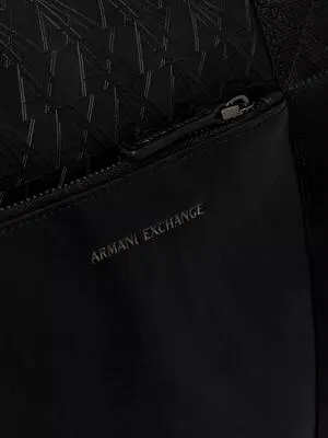 Armani Exchange Logo-embossed Holdall