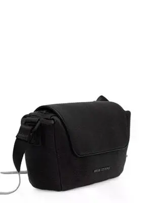 Armani Exchange Pebbled Foldover Belt Bag