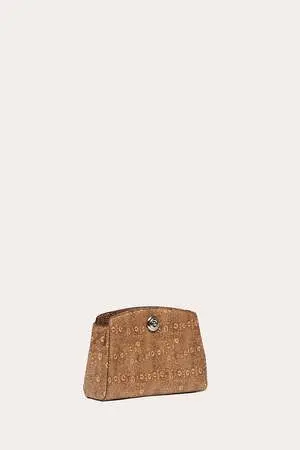 LIFFNER Pushlock Clutch Lizard - Beige