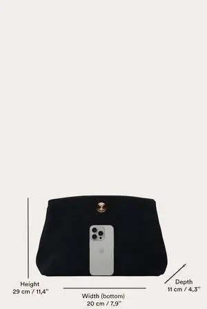LIFFNER Pushlock Pouch Army Suede