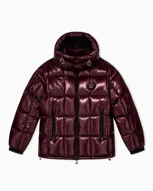 Armani Exchange Quilted Down Jacket - Red